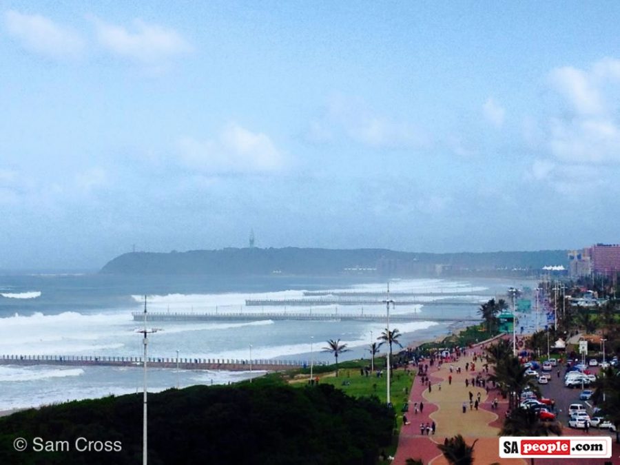 More Photos and Videos of Heavy Waves Battering Durban Beach Front ...