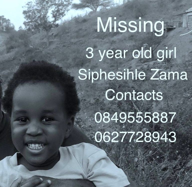 Dad And Sa Police Appeal For Help In Finding Missing 3 Year Old Girl