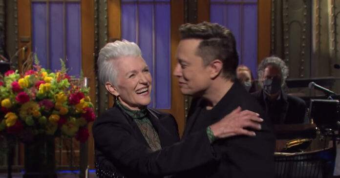 Watch Elon Musk And Mom Capture Hearts On Saturday Night Live